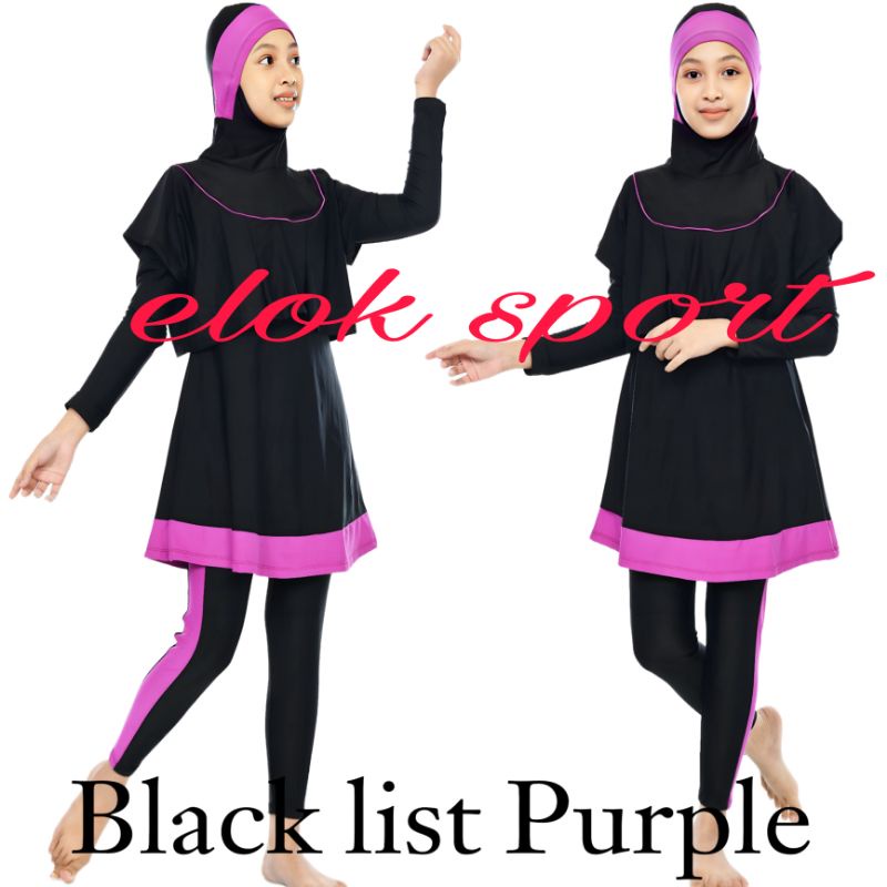 Jual Baju renang muslim baju renang muslim syar'i ABG-REMAJA usia 10-15 ...