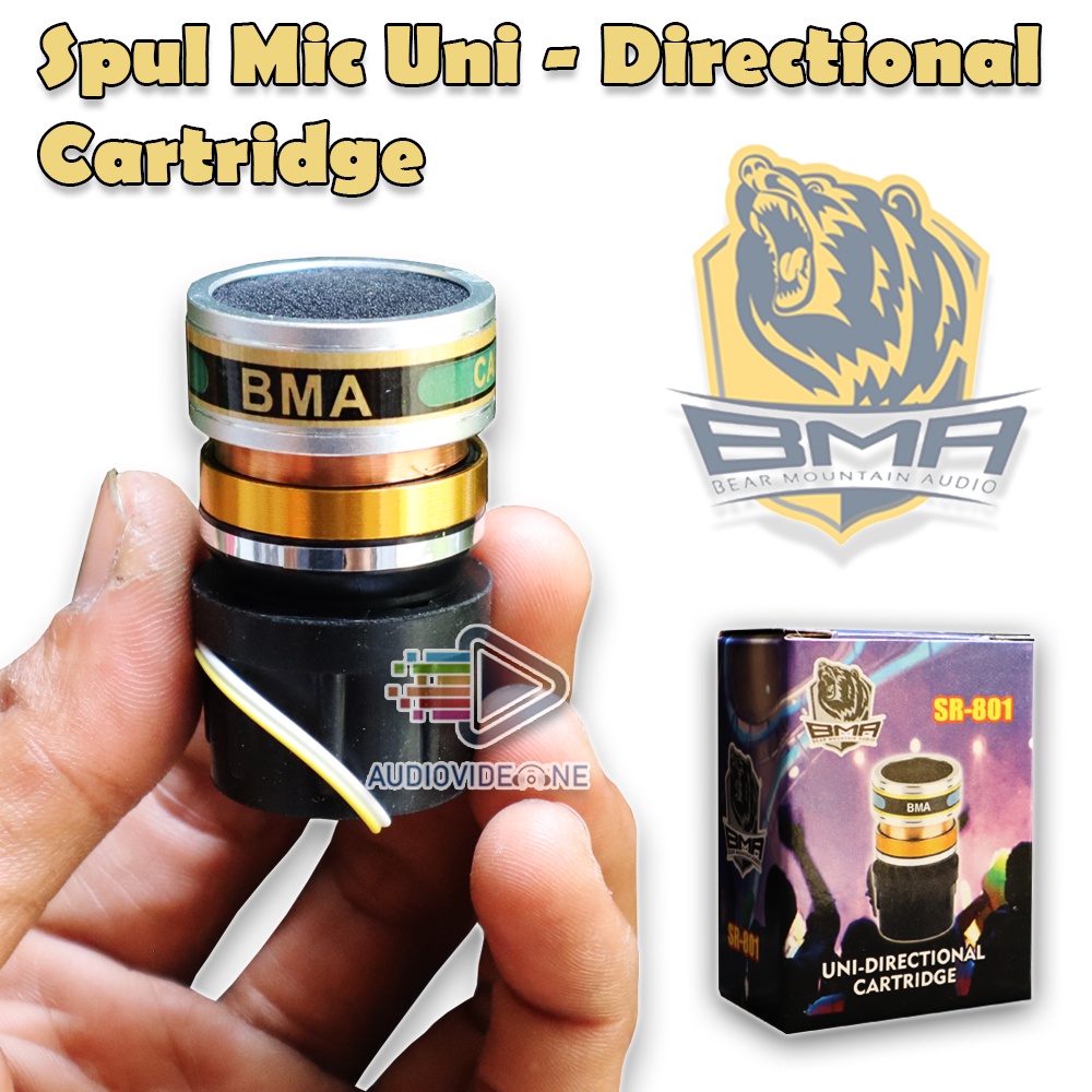 Jual Spul Mic BMA SR-801 Spol Microphone Dynamic Suara Ringan Dan Empuk Original | Shopee Indonesia