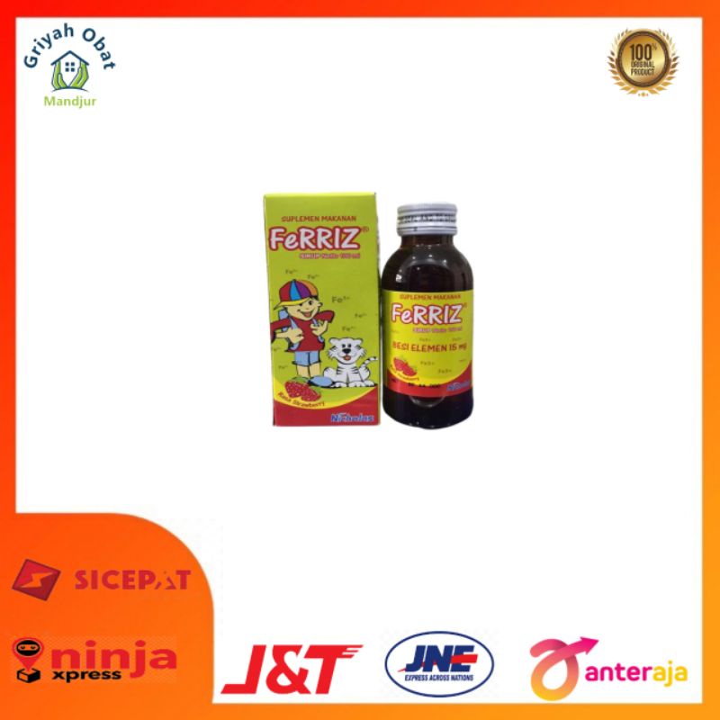 Jual Ferriz syrup 100ml | Shopee Indonesia