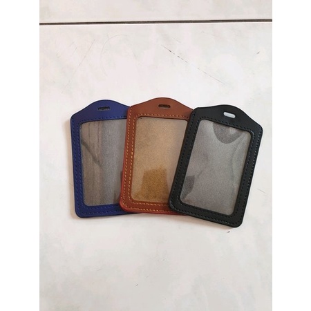 Jual Cetak ID Card Set Yoyo Custom bisa satuan Card Holder Kulit ...