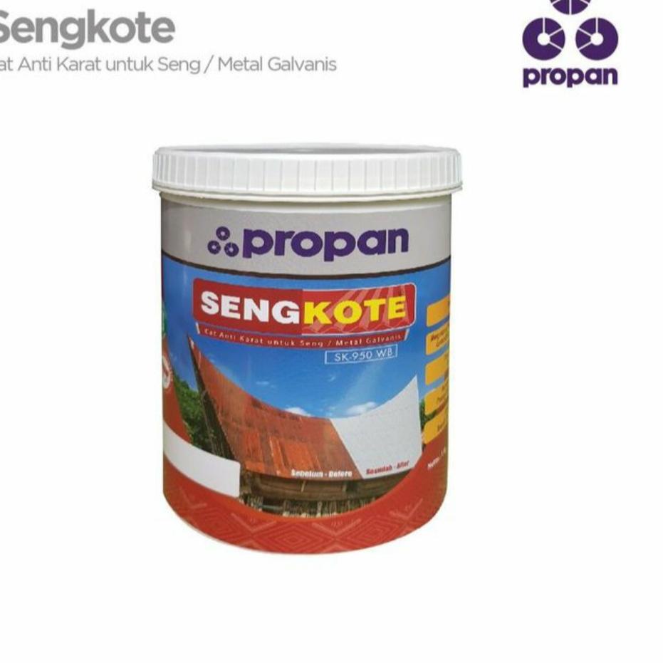 Jual Diskon Cat Galvanis Anti Karat PROPAN SENGKOTE SK-950 WB - 1 KG ...