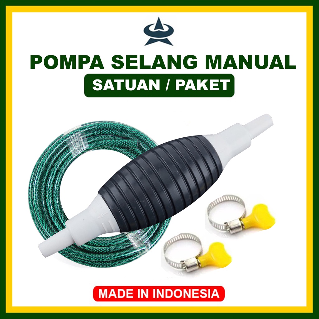 Jual GEMUK Pompa Manual Bahan Bakar Pompa Bensin Portable Pompa Alat Sedot Air Minyak Bensin ...
