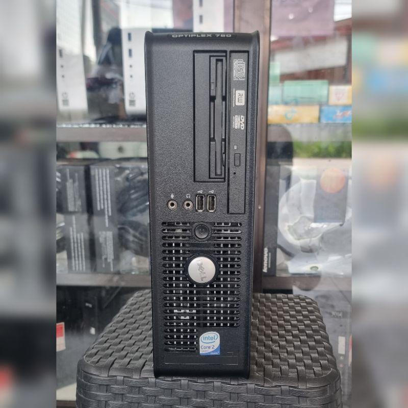 Jual dell optiplex 760 sff slim core 2 duo ram 2gb hdd 160gb dvd ...
