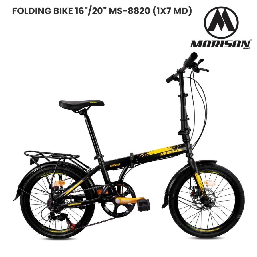 Jual Sepeda Lipat MORISON MS 8820 Anak & Dewasa Ukuran 16 & 20 Inch 7 ...