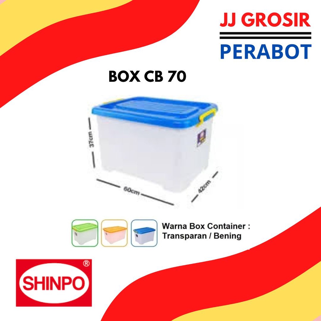 Jual CONTAINER BOX REAL CB 70 LITER | Shopee Indonesia