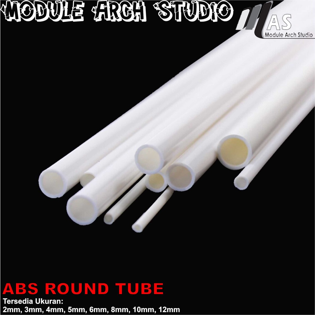 Jual ABS Round Tube - Maket Pipa Bulat - Stick Plastik | Shopee Indonesia