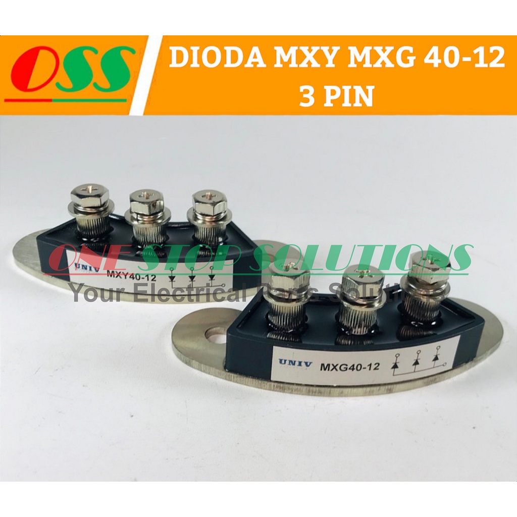 Jual DIODA DIODE MXG MXY 40-15 40-12 40A 3 PIN 1500V | Shopee Indonesia