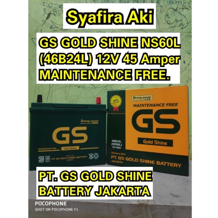 Jual AKI MOBIL NISSAN MARCH GS MF NS60L AKI KERING 12V / 45 AH | Shopee ...