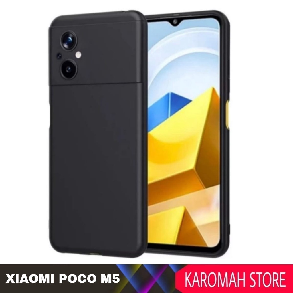 Jual CASE XIAOMI POCO M5 2022 Ultra Slim matte Premium - POCO M5, Hitam ...