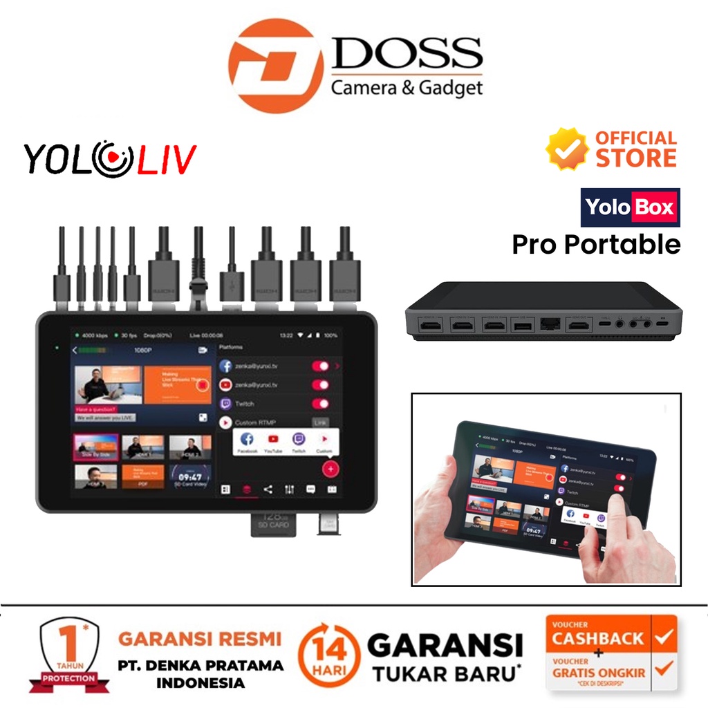 Jual Yolobox Pro YoloLiv Portable Live Stream | Shopee Indonesia