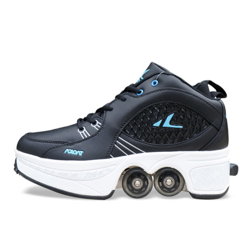 Jual sepatu roda 4 roda kick roller shoes roller skates roler shoe ...