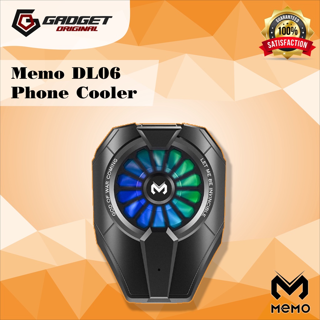 Jual Memo DL06 Fancooler Radiator Pendingin HP Coolingfan Gaming ...