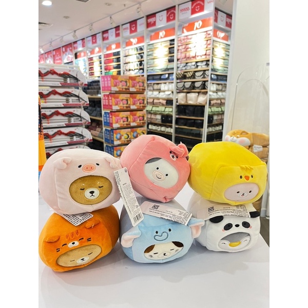Jual BONEKA MINISO PLUSH TOY BLOCK ANIMAL COSPLAY DAY PIG BEAR KITTY ...