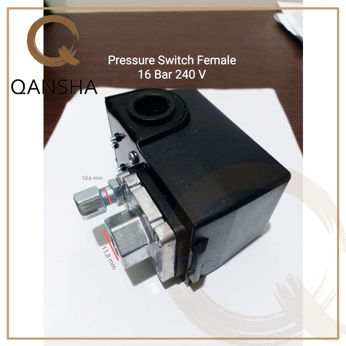 Jual Pressure Switch Otomatis Kompresor Angin 16 Bar 240v | Shopee ...