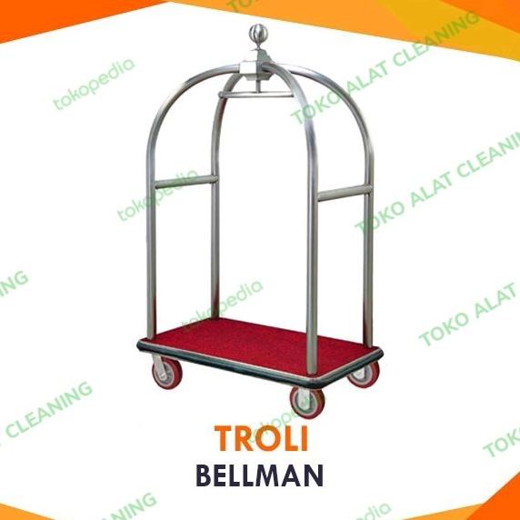 Jual Trolley Lobby Hotel / Luggage Cart / Bellman Trolley Hotel ...