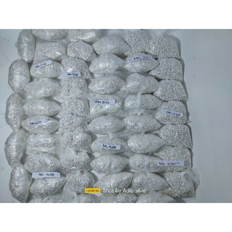 Jual Perak granule / perak murni / perak masak (Min pengambilan 50gr ...