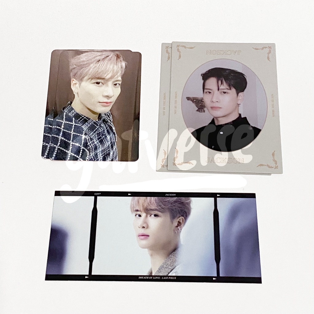 Jual GOT7 JACKSON Official Photocard PC POB BOL Dye Mirror Card Shopee ...