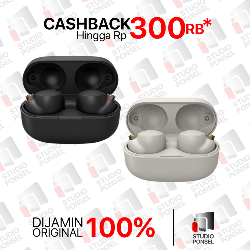 Jual SONY WF-1000XM4 True Wireless Earphone Black Noise Cancelling ...