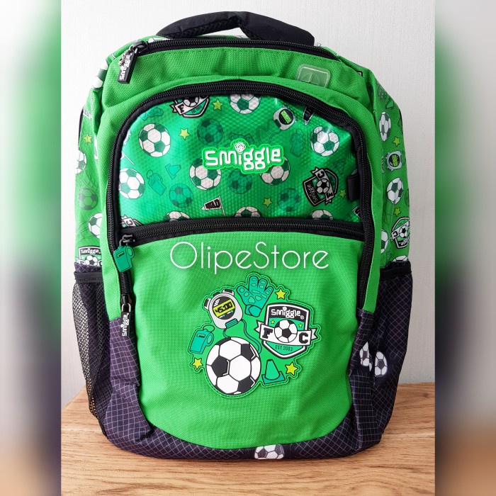Jual SMIGGLE - Squad Backpack Tas Punggung Ransel (Soccer) | Shopee ...