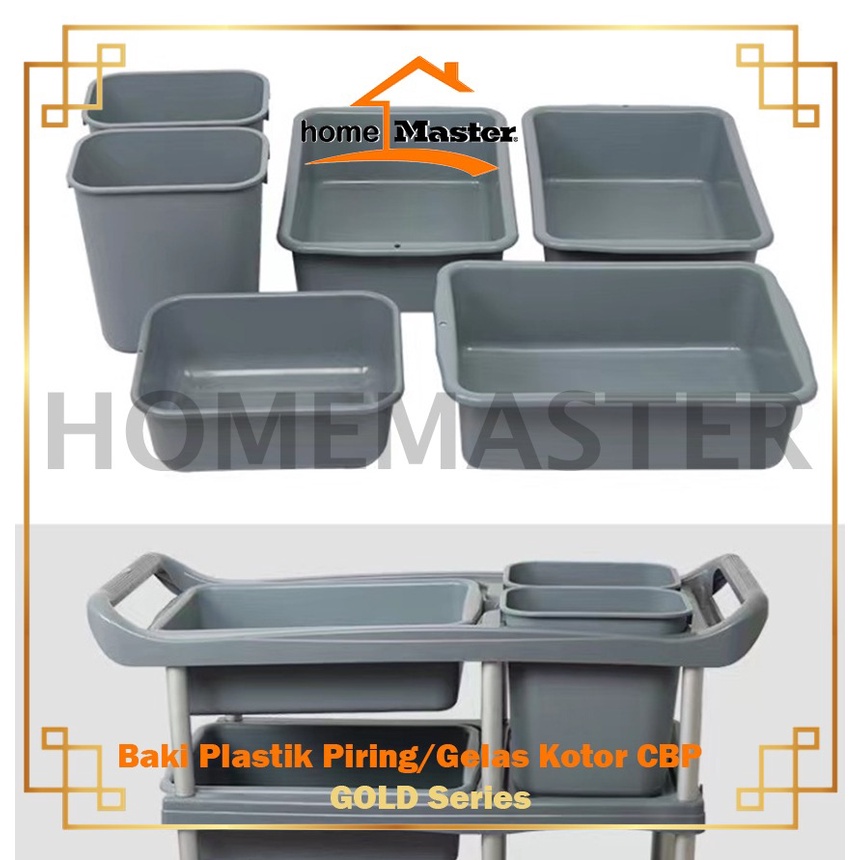 Jual HomeMaster Container/Kontainer/Wadah/Baki/Tray/Bucket Plastik ...