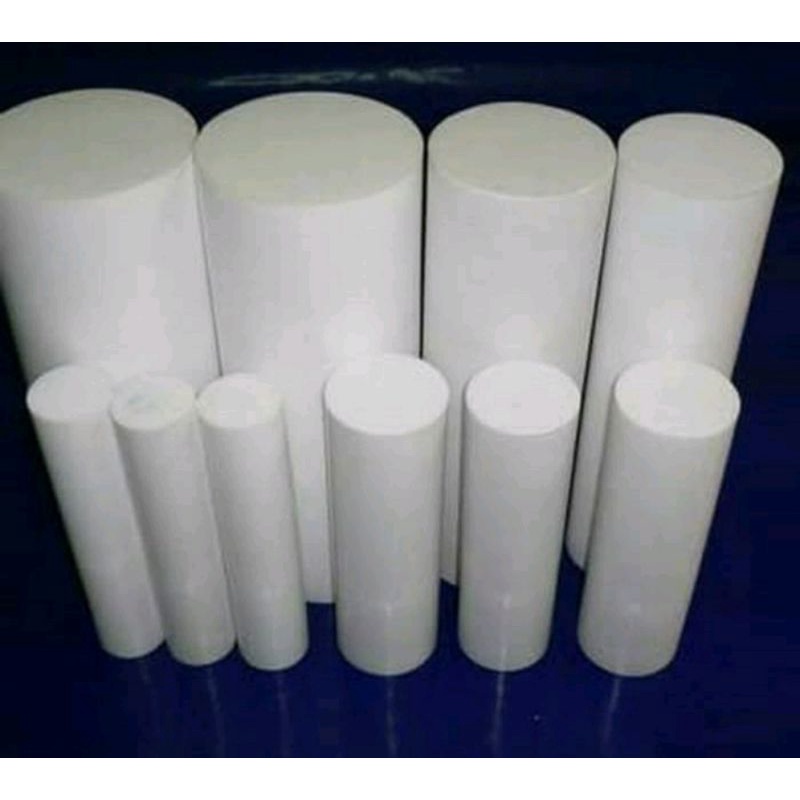 Jual Teflon Rod 35mm x 1meter As PTFE Putih Batangan | Shopee Indonesia