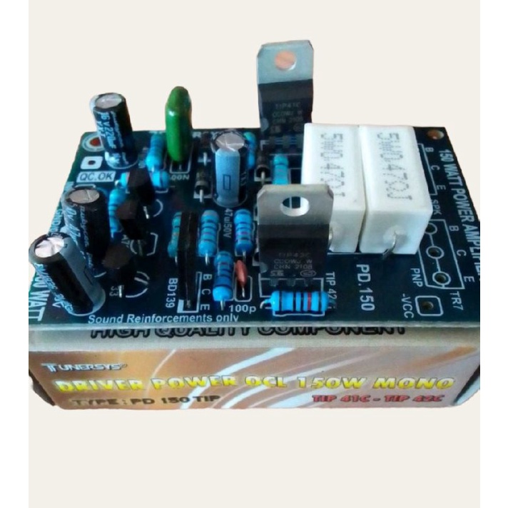 Jual Kit driver power 150 watt Tunersys mono | Shopee Indonesia