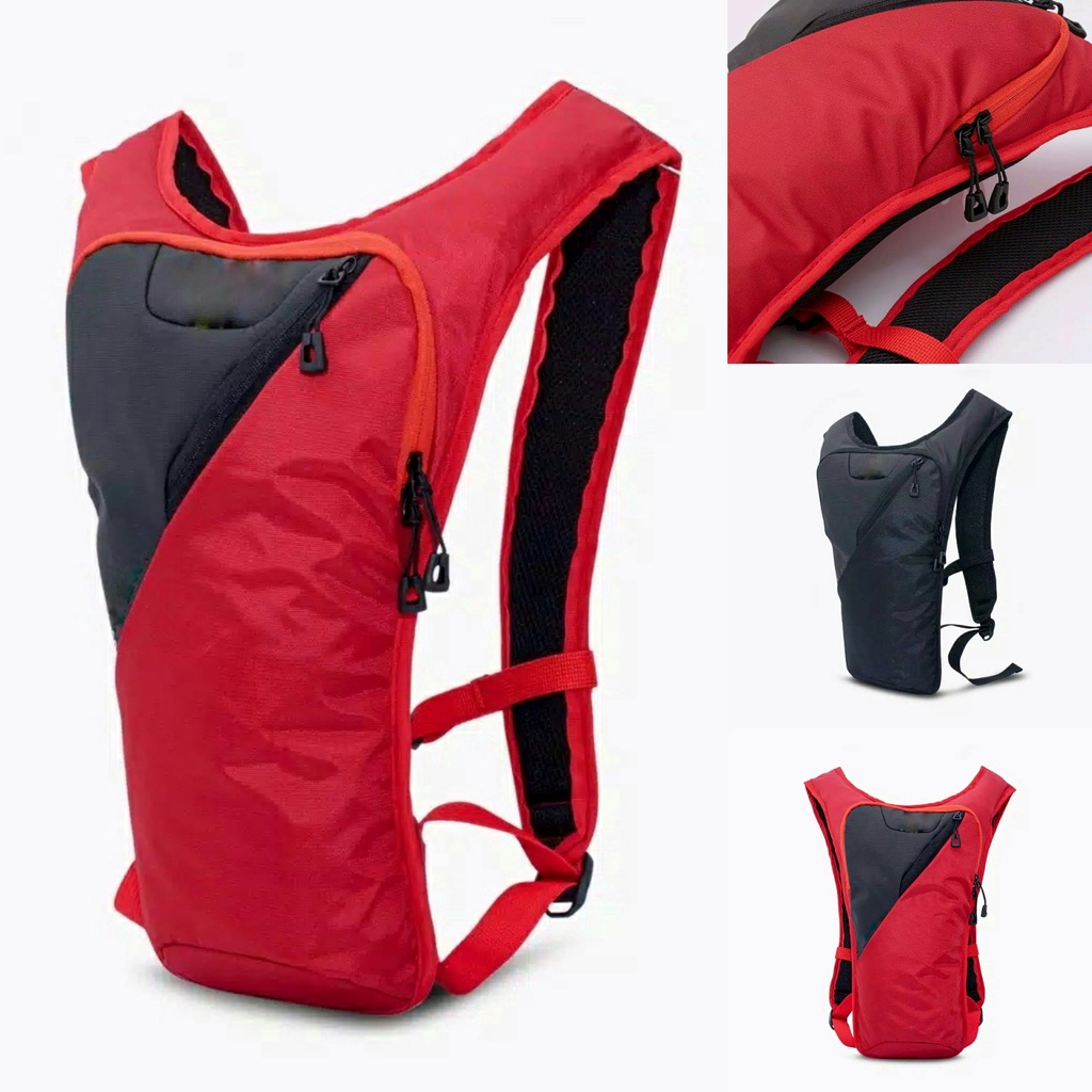 Jual ( TAS SEPEDA KOMBINASI ) tas ransel punggung olahraga running pria ...