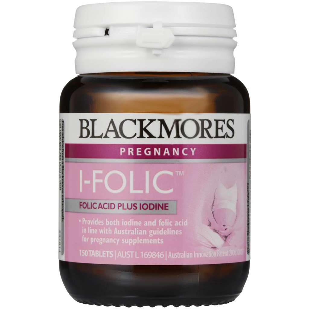 Jual BLACKMORES I-FOLIC ifolic 150 kapsul BPOM Kalbe Suplemen asam ...