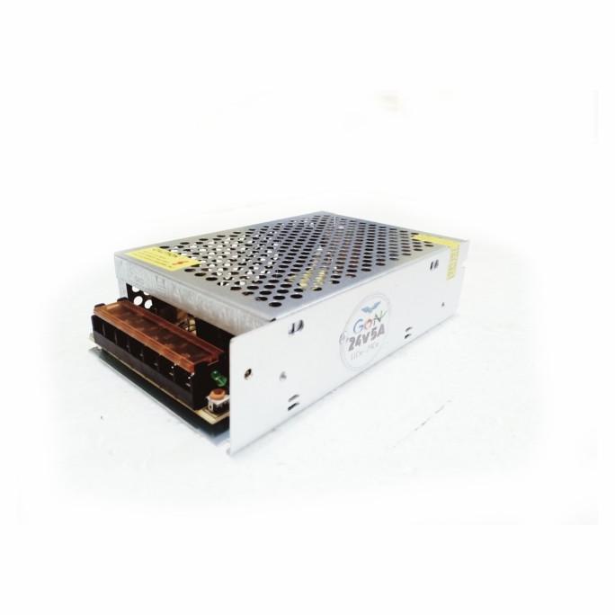 Jual switching power supply psu 24v 5A 24 volt 5 ampere travo trafo ...