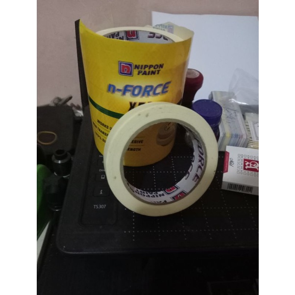 Jual masking tape Nippon pain 24mm | Shopee Indonesia