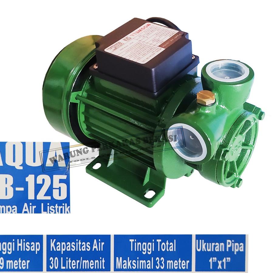 Jual VX76 Efos National Pompa Air Listrik Sumur Bor Water Pump DB-125B ...