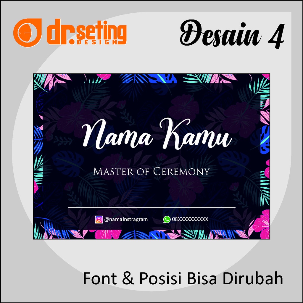 Jual CUE CARD MC AKRILIK / Q CARD PEMBAWA ACARA / PENATA ACARA | Shopee ...