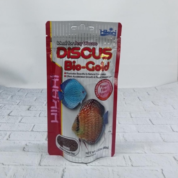 Jual HIKARI DISCUS BIO GOLD KEMASAN 80 GRAM PAKAN IKAN DISCUS | Shopee ...