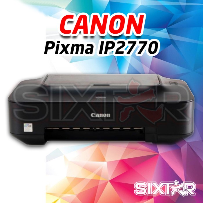 Jual Pij Canon Pixma Ip2770 Printer Inkjet Notaris Booklet A3 ...