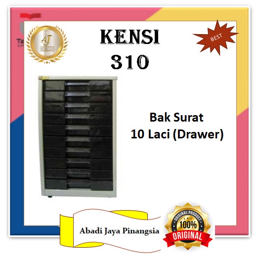Jual Kensi 310 Bak Surat 10 Laci (Drawer) | Shopee Indonesia