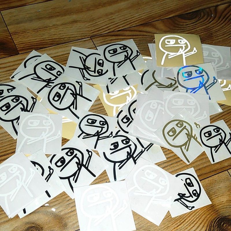 Jual STIKER FUCEK JARI TENGAH STIKER MIDDLE FINGER | Shopee Indonesia