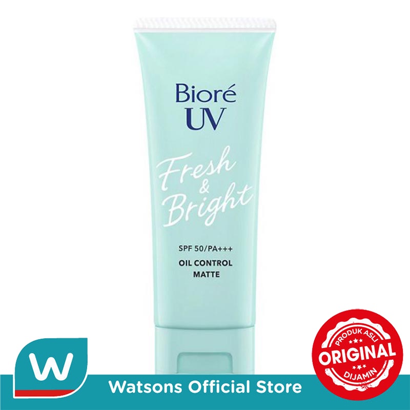 Jual Biore UV Fresh & Bright SPF 50/PA+++ Oil Control Matte 30g | Shopee Indonesia