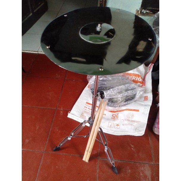 Jual stand dan cymbal simbal markis marawis drum murah bonus stik ...