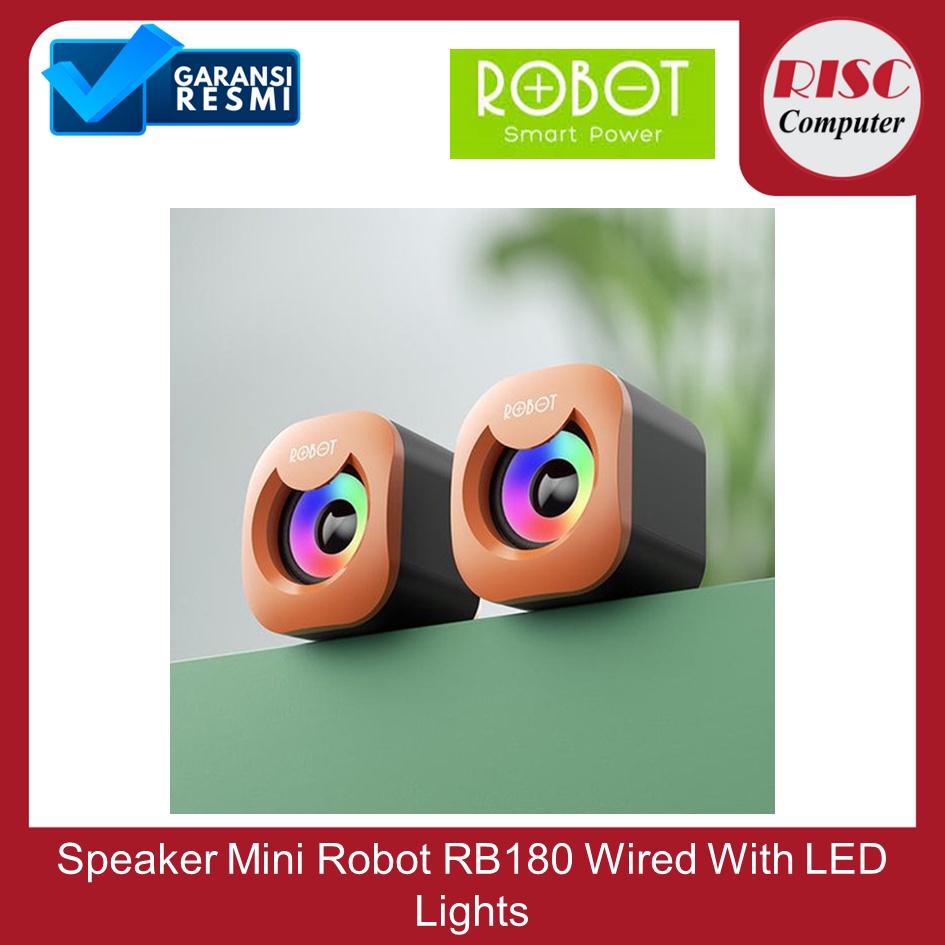 Jual Speaker Robot RS180 RGB USB Powered 4W | Shopee Indonesia
