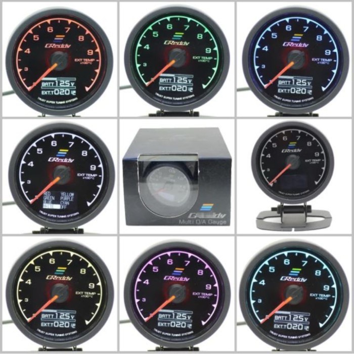 Jual Kelistrikan Tachometer Indicator Greddy Gauge Indikator ...