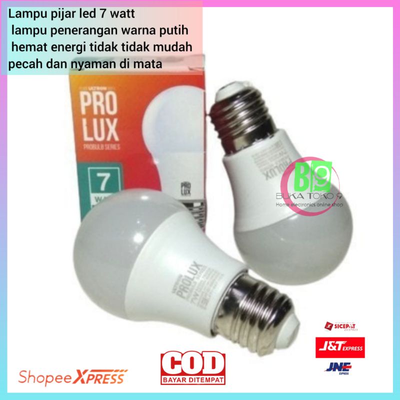 Jual Lampu pijar led 7 watt lampu penerangan warna putih hemat energi ...