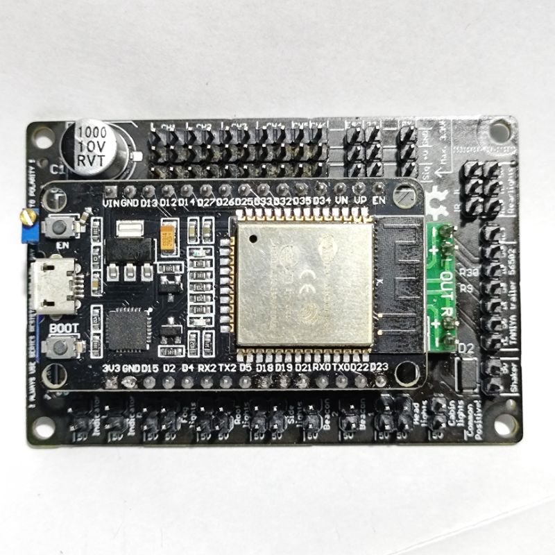 Jual Modul Suara Truk Sound Engine Esp 32 Miniatur Truk Bus canter Fuso ...