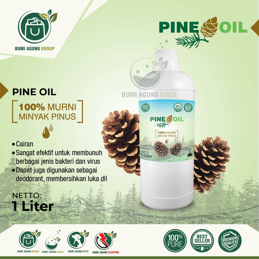 Jual Pine Oil / Minyak Pinus 1 Liter 1L 1 L (MURNI 100%) | Shopee Indonesia
