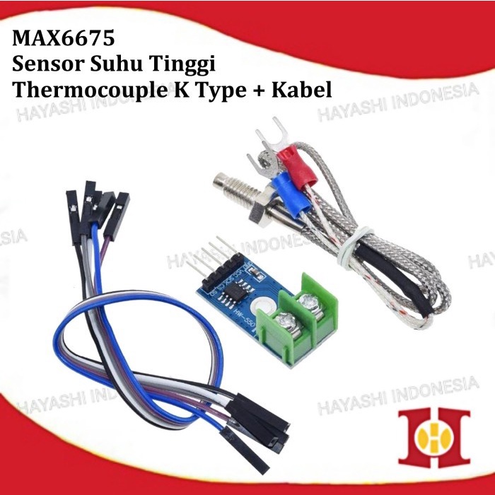 Jual Max6675 K Type Thermocouple Temperature Sensor Suhu Arduino Module
