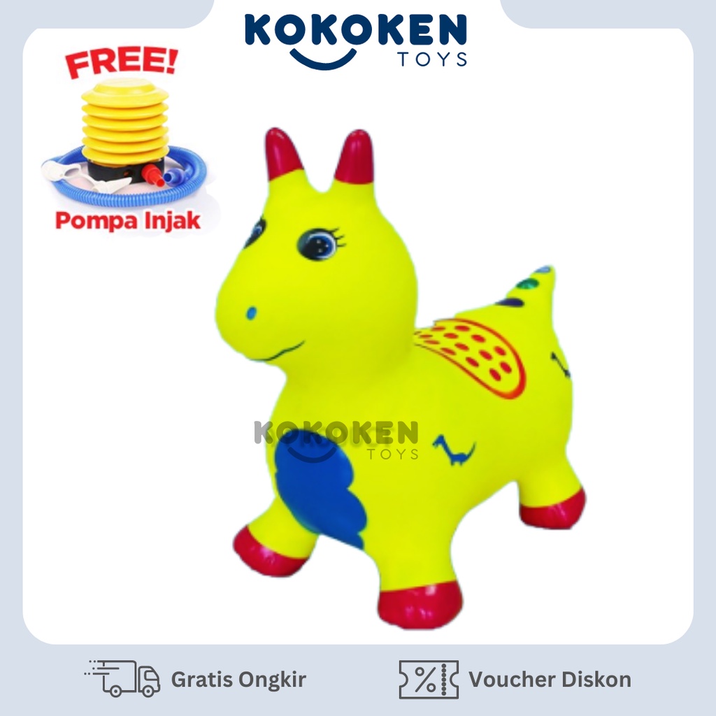 Jual Jumping Animal Dinosaurus / Jumping Animal Musik / Kuda Kudaan ...