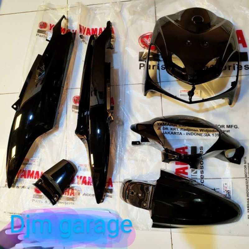 Jual cover body Mio smile hitam original bodi Mio smile hitam original ...