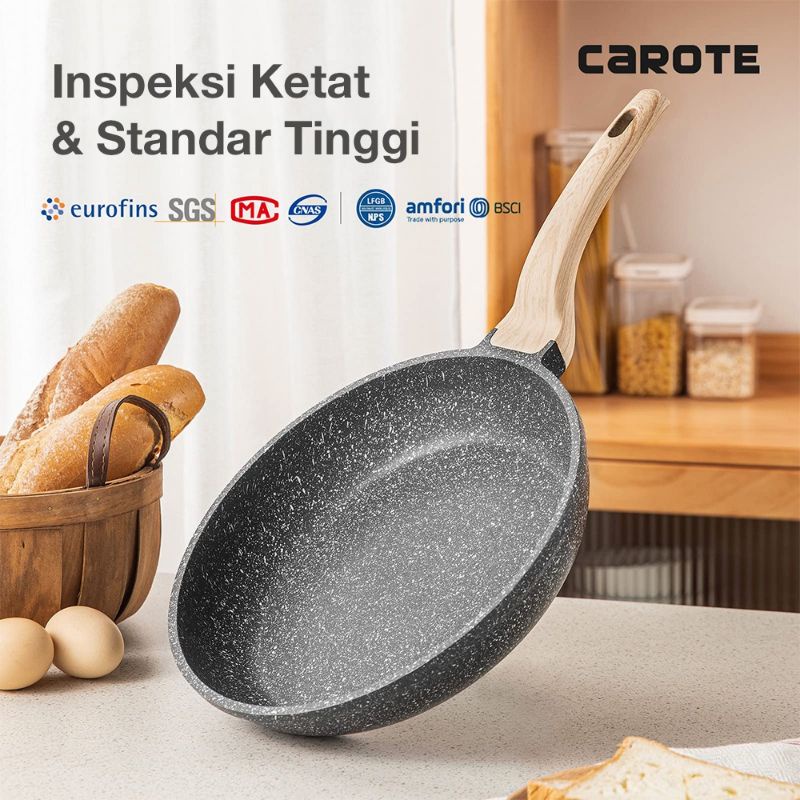 Jual CAROTE Essential Woody Granit Anti Lengket ukuran 24cm (M), Bebas ...
