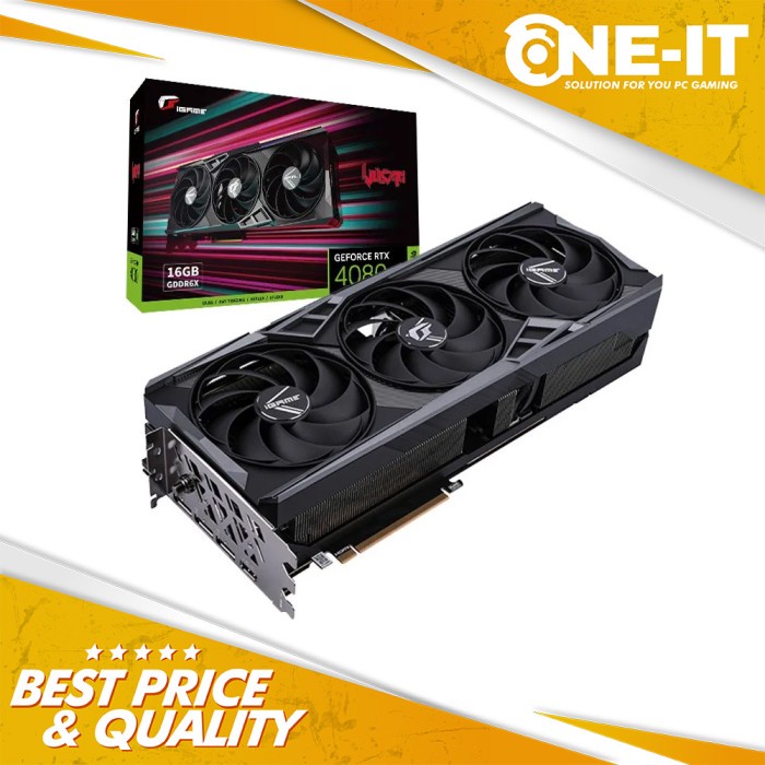 Jual VGA Colorful iGame GeForce RTX 4080 16GB Vulcan OC-V 16G GDDR6X ...