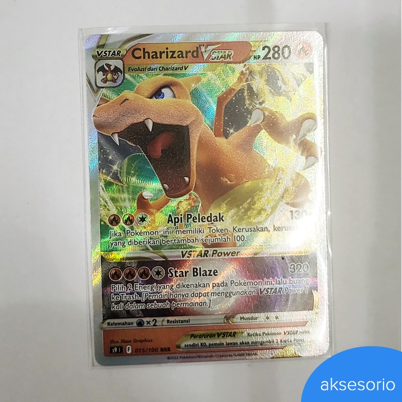 Jual Charizard VSTAR RRR (Triple Rare) - Kartu Pokemon TCG Indonesia ...