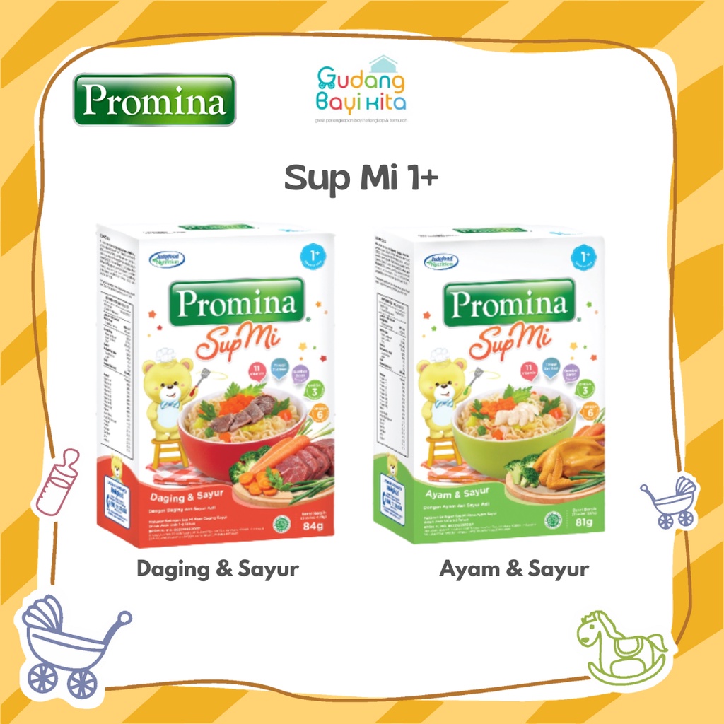 Jual Promina Sup Mie Daging Sayur dan Ayam Sayur 1tahun+ | Shopee Indonesia